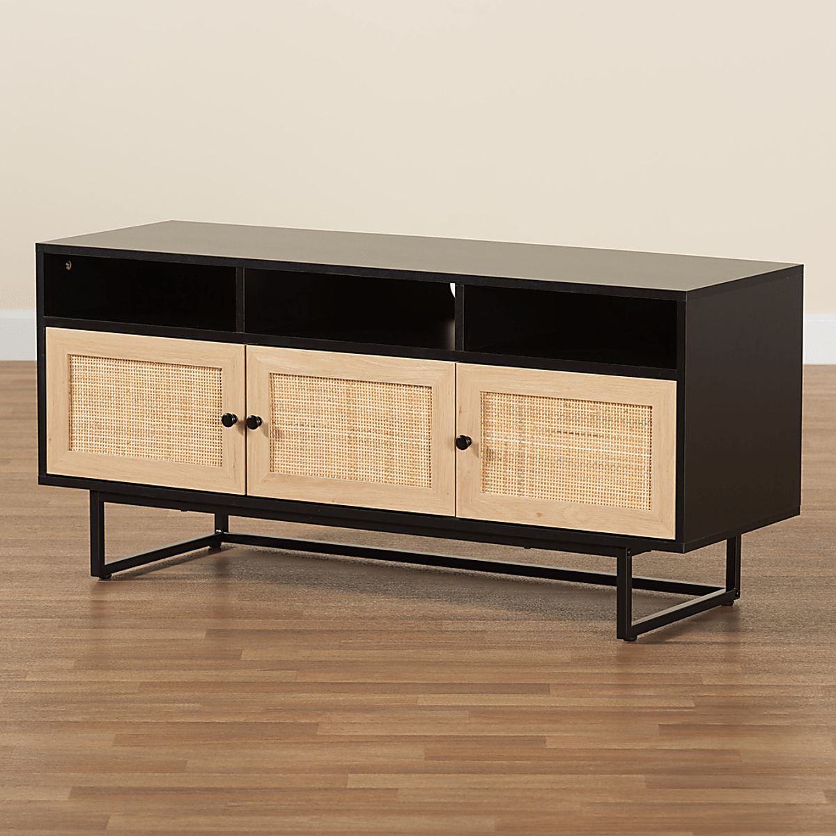 Blesch Black 47.5" Console | Rooms to Go