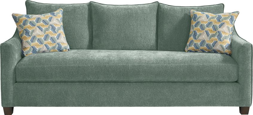 Rooms to go green velvet sofa store