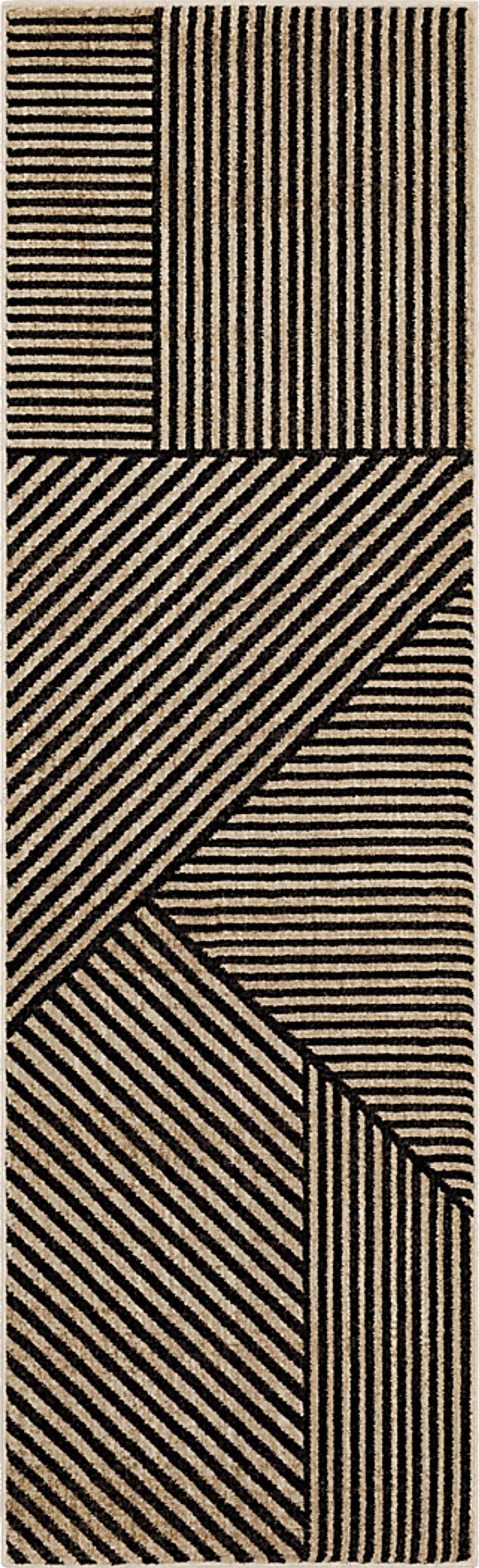 Bobby Berk Linea Black Rugs | Rooms to Go