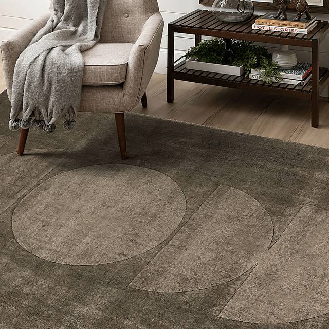 Bobby Berk Luna Sol Brown Rugs | Rooms to Go