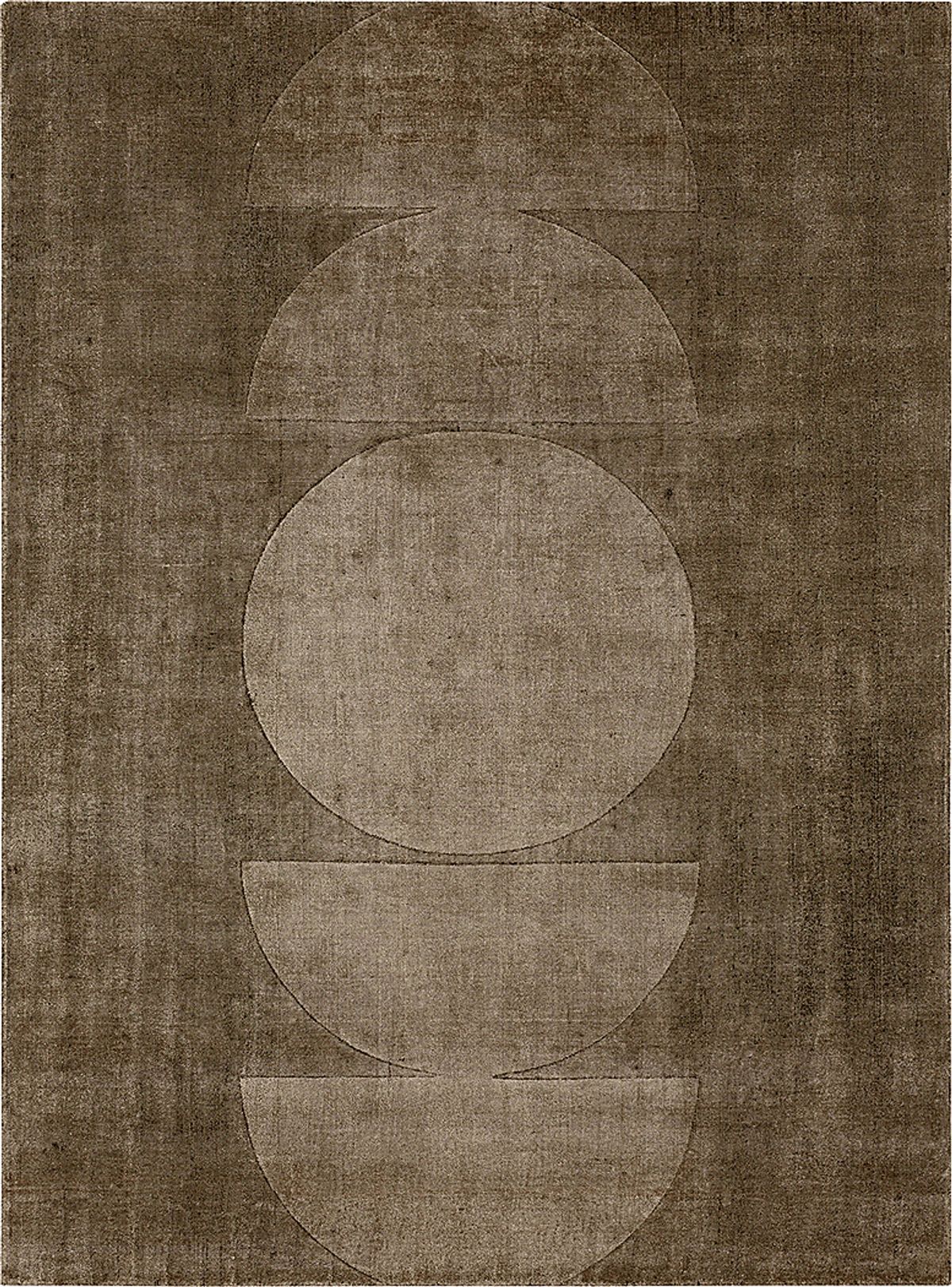 Bobby Berk Luna Sol Brown Rugs | Rooms to Go