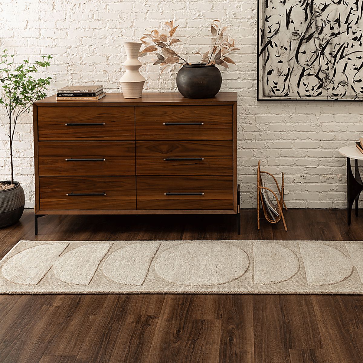 Bobby Berk Luna Sol Ivory Beige Rugs | Rooms to Go