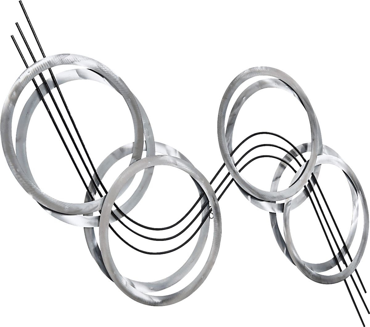 Boggio Silver Gray Wall Decor | Rooms to Go