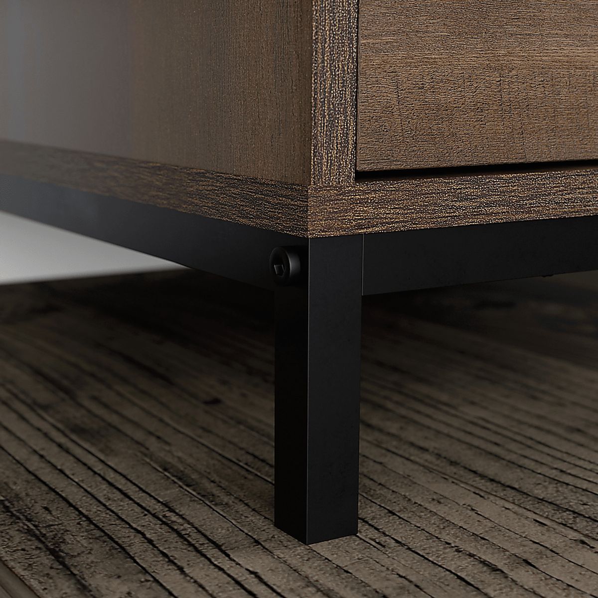Bogle Brown Dark Wood Desk | Rooms to Go