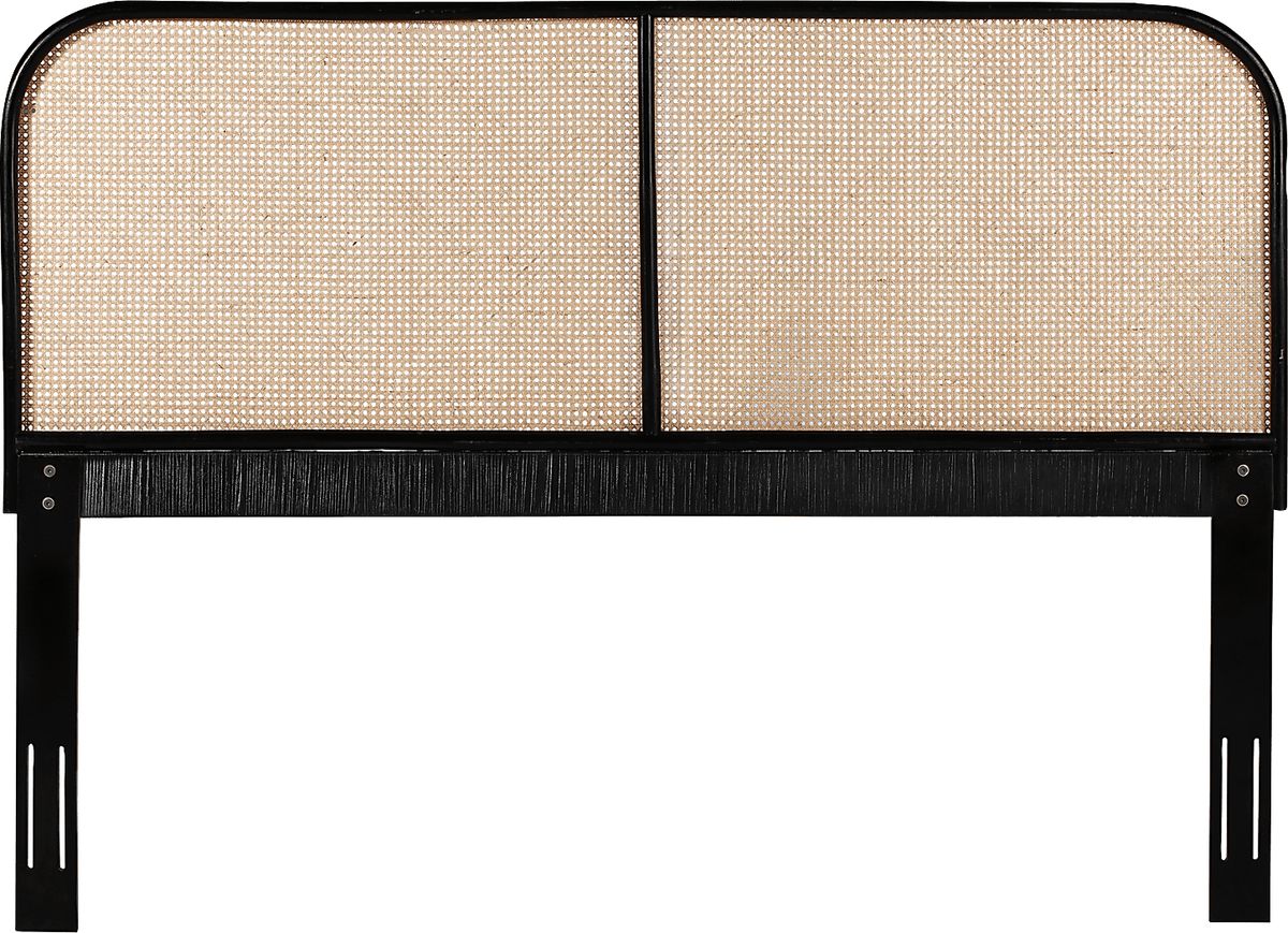 Bohnert Black King Headboard | Rooms to Go