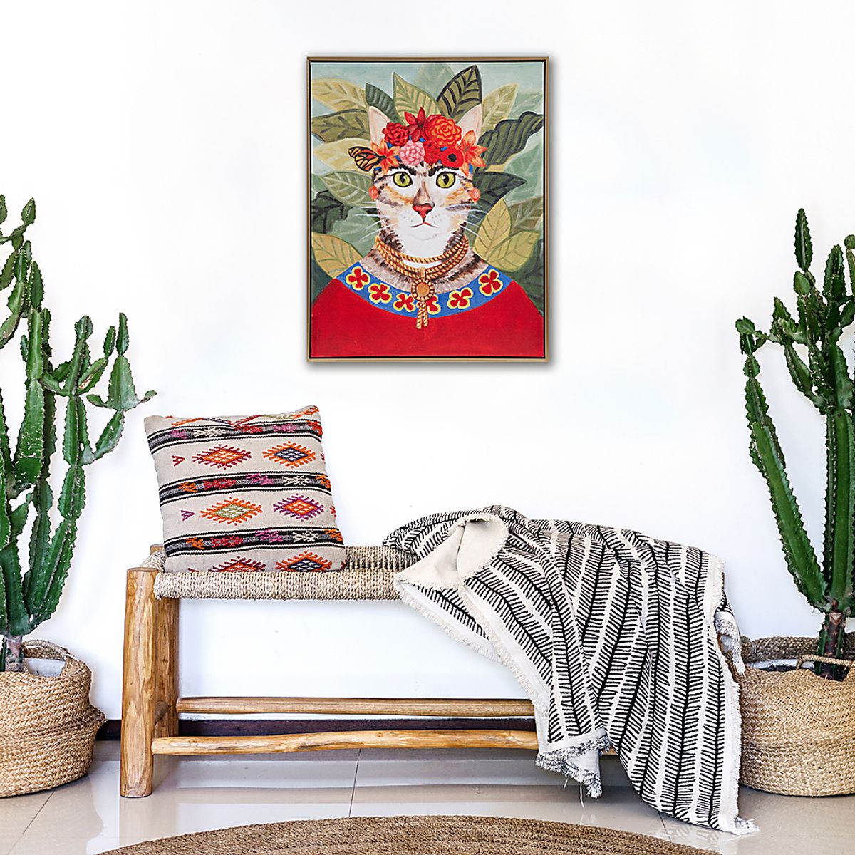 Boho Cat Wall Decor | Rooms to Go