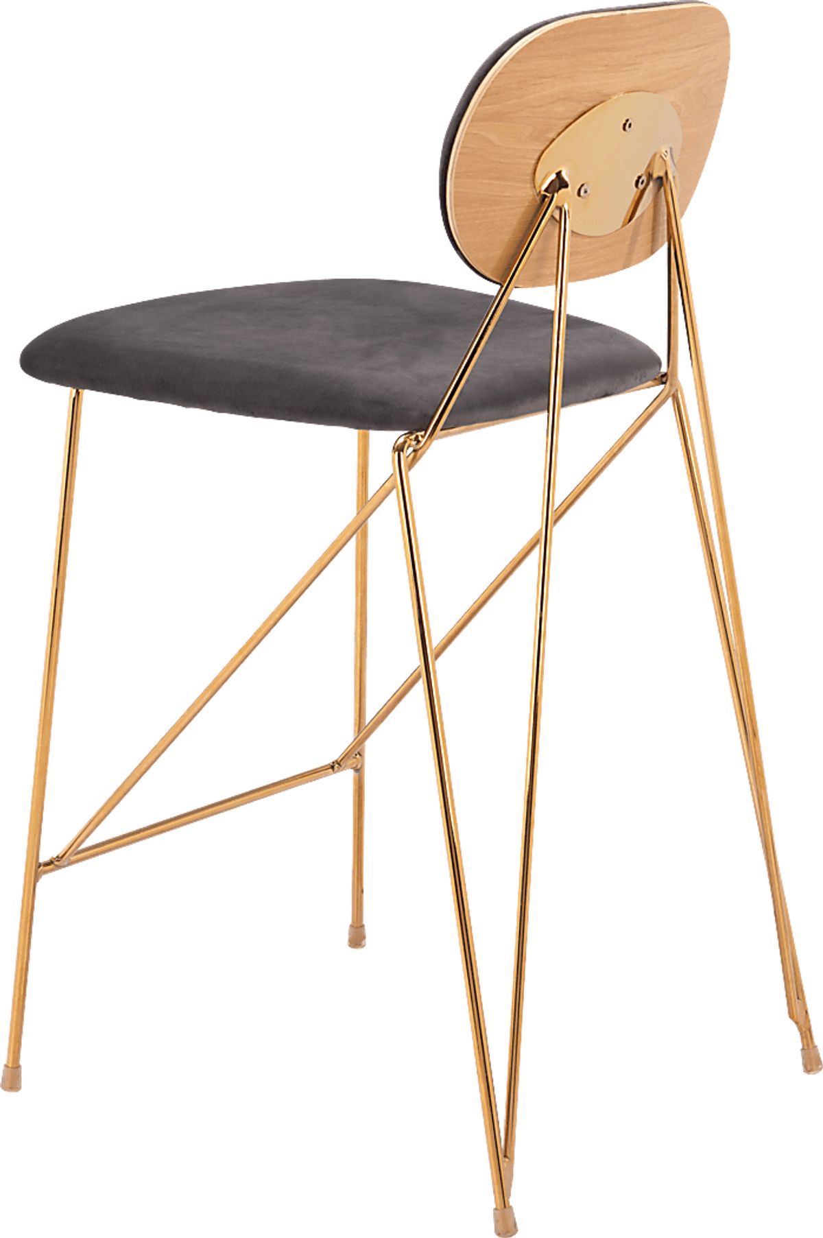 Bolivar Black Black,Colors Gray Counter Height Stool, Set Of 2 | Rooms ...