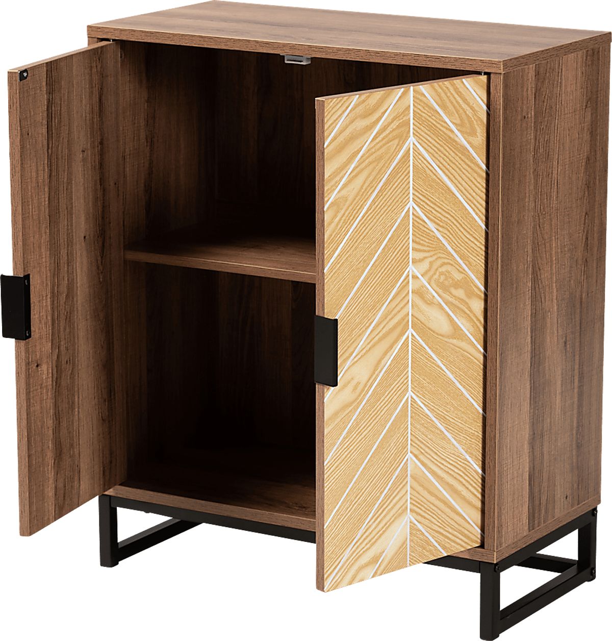 Bomarc Brown Accent Cabinet | Rooms to Go