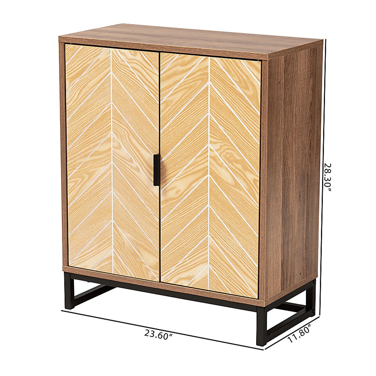 Bomarc Brown Accent Cabinet | Rooms to Go