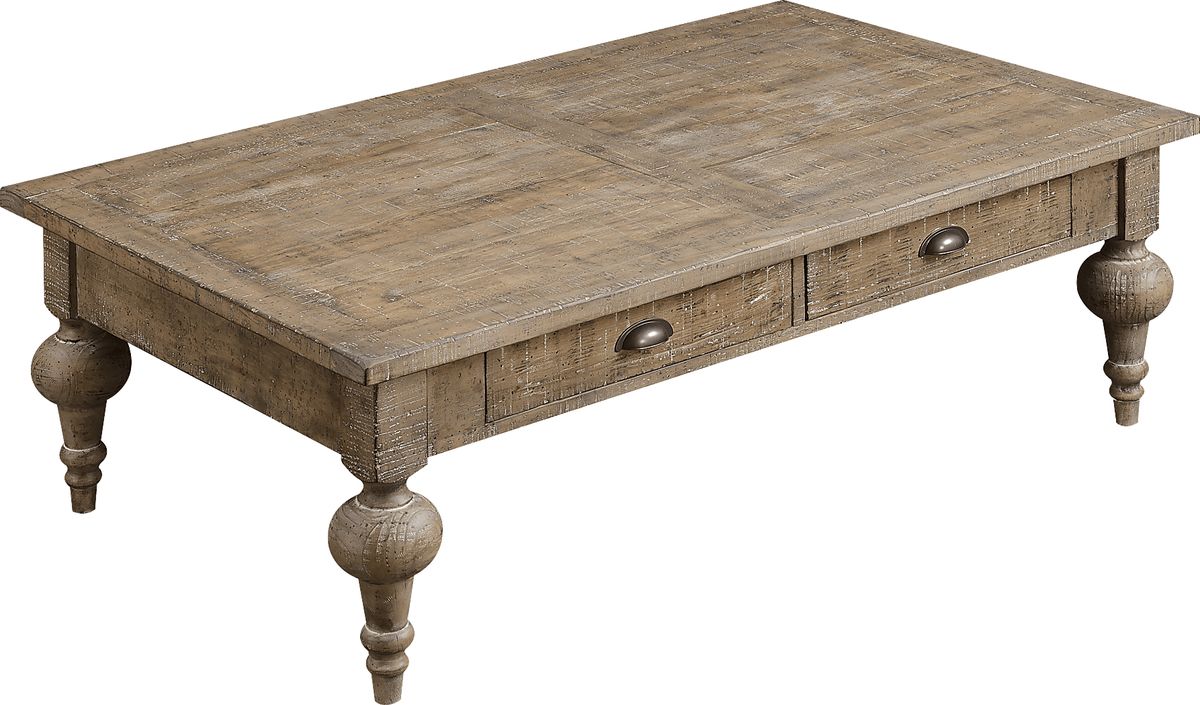 Bonini Beige Colors,Light Wood,White Cocktail Tables | Rooms to Go