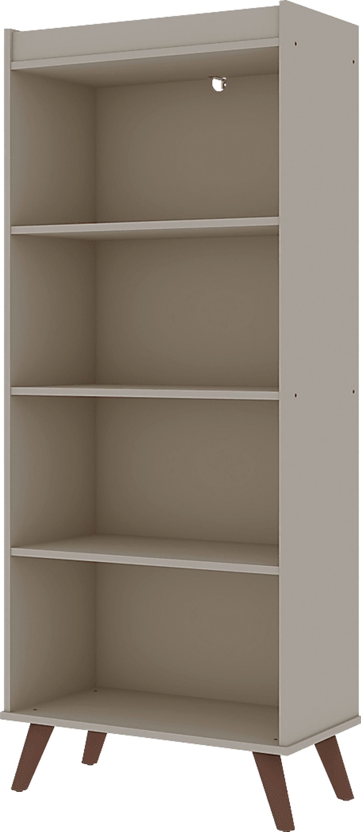 Bonnedelle Off-White Beige,White Bookcase | Rooms to Go