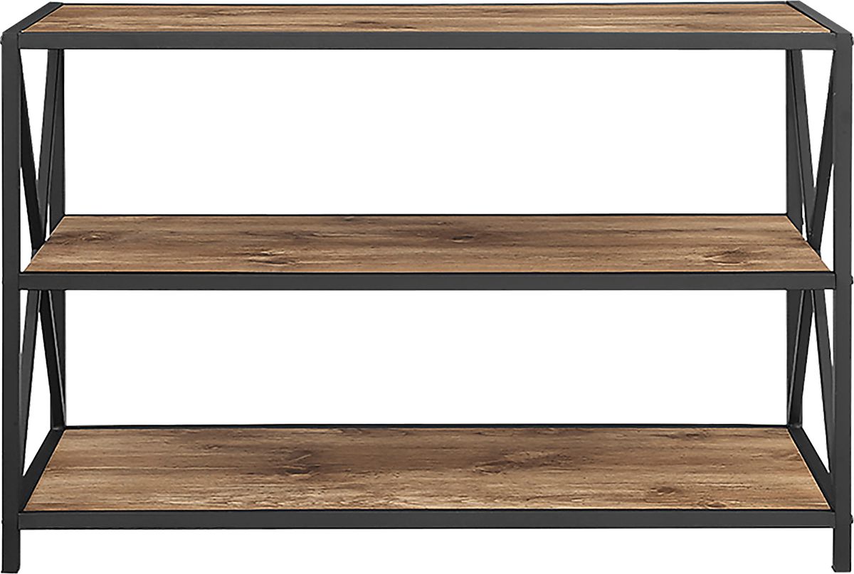 Booker Brown Dark Wood Bookcase | Rooms to Go