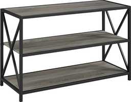 Booker Gray Bookcase | Rooms to Go