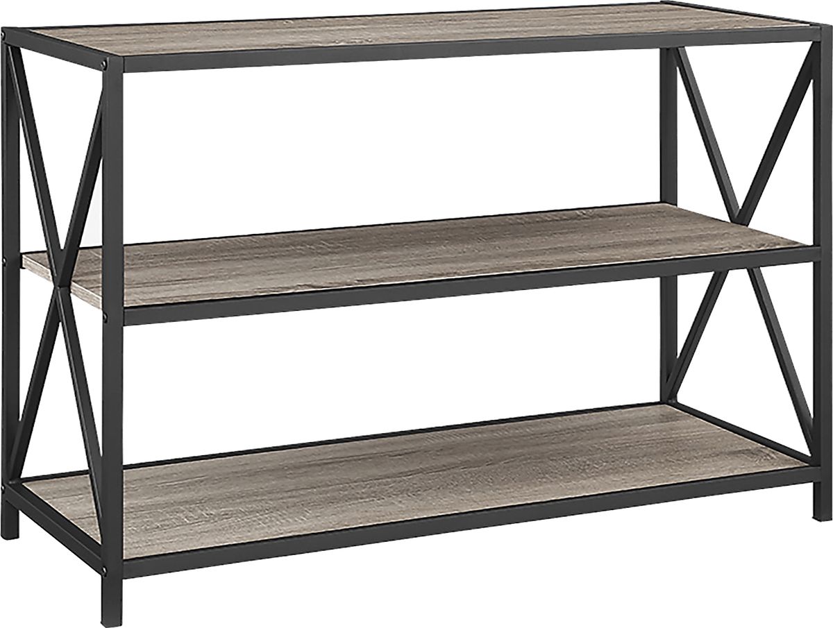 Booker Gray Bookcase | Rooms to Go