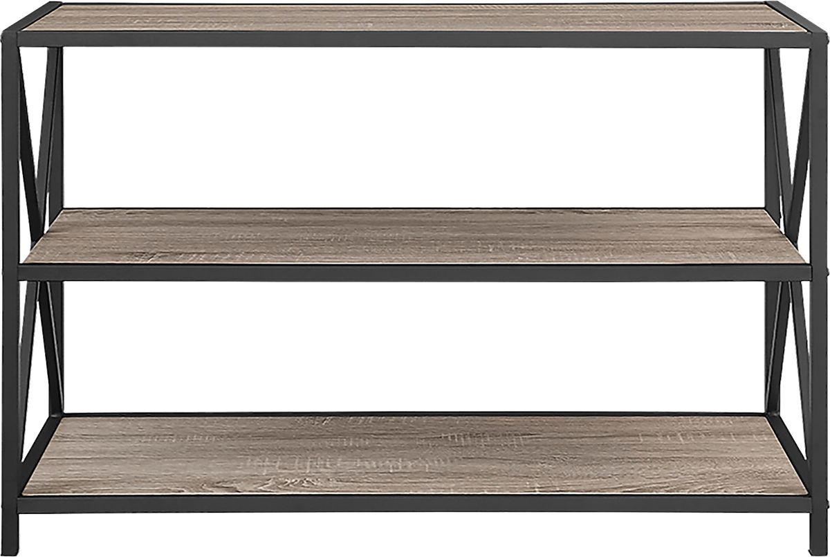 Booker Gray Bookcase | Rooms to Go