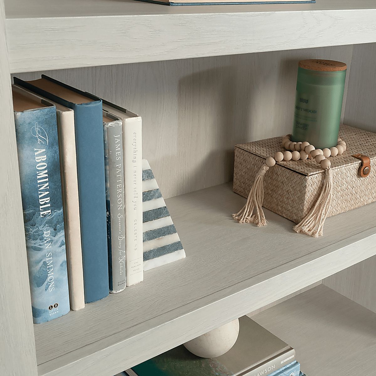 Borman Gray 5-Shelf Bookcase | Rooms to Go