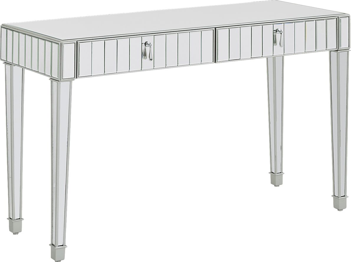 Boxgrove Silver Gray Desk - Rooms To Go