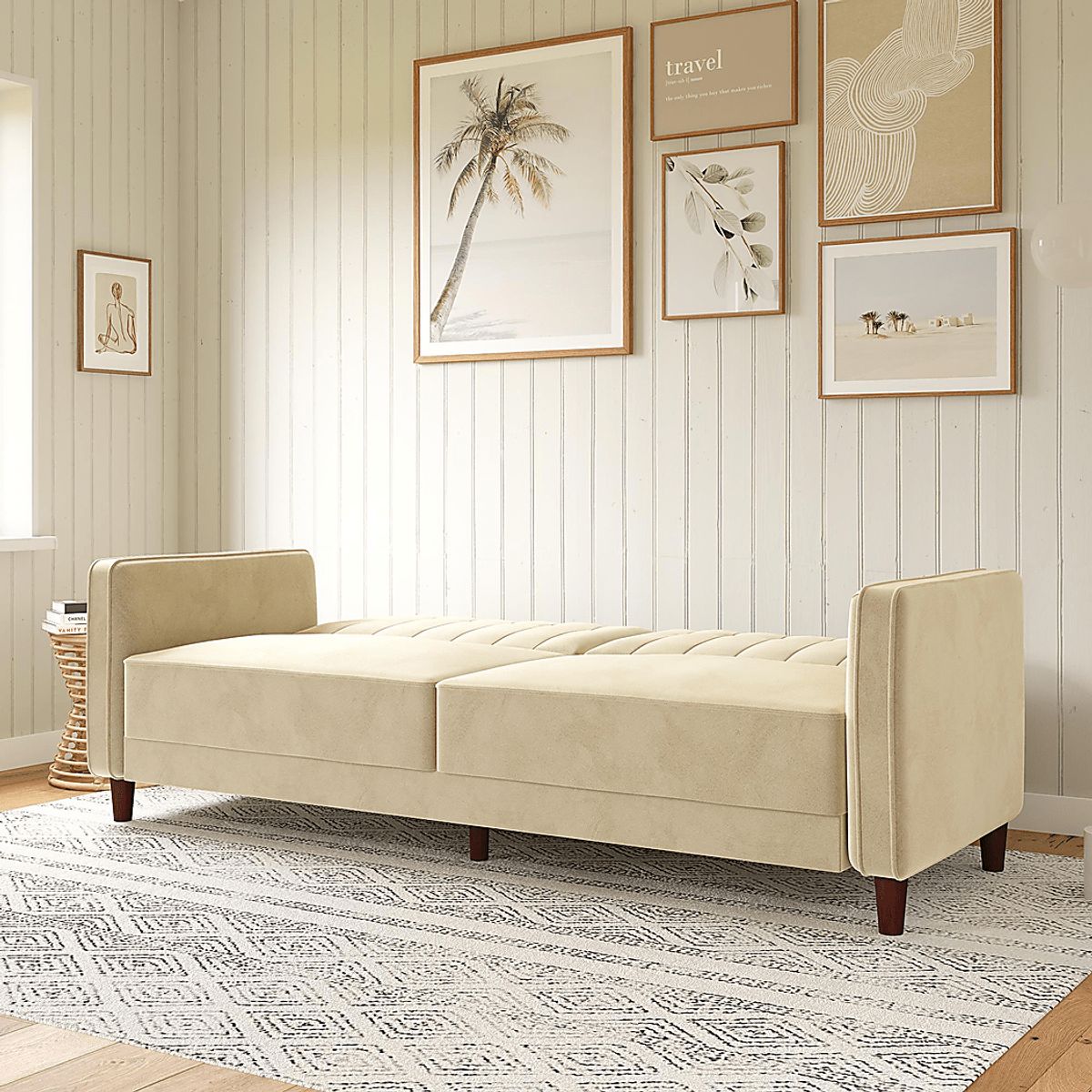 Boxmeer Beige Futon | Rooms to Go