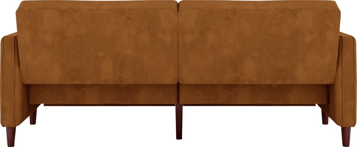 Boxmeer Rust Red Futon | Rooms to Go