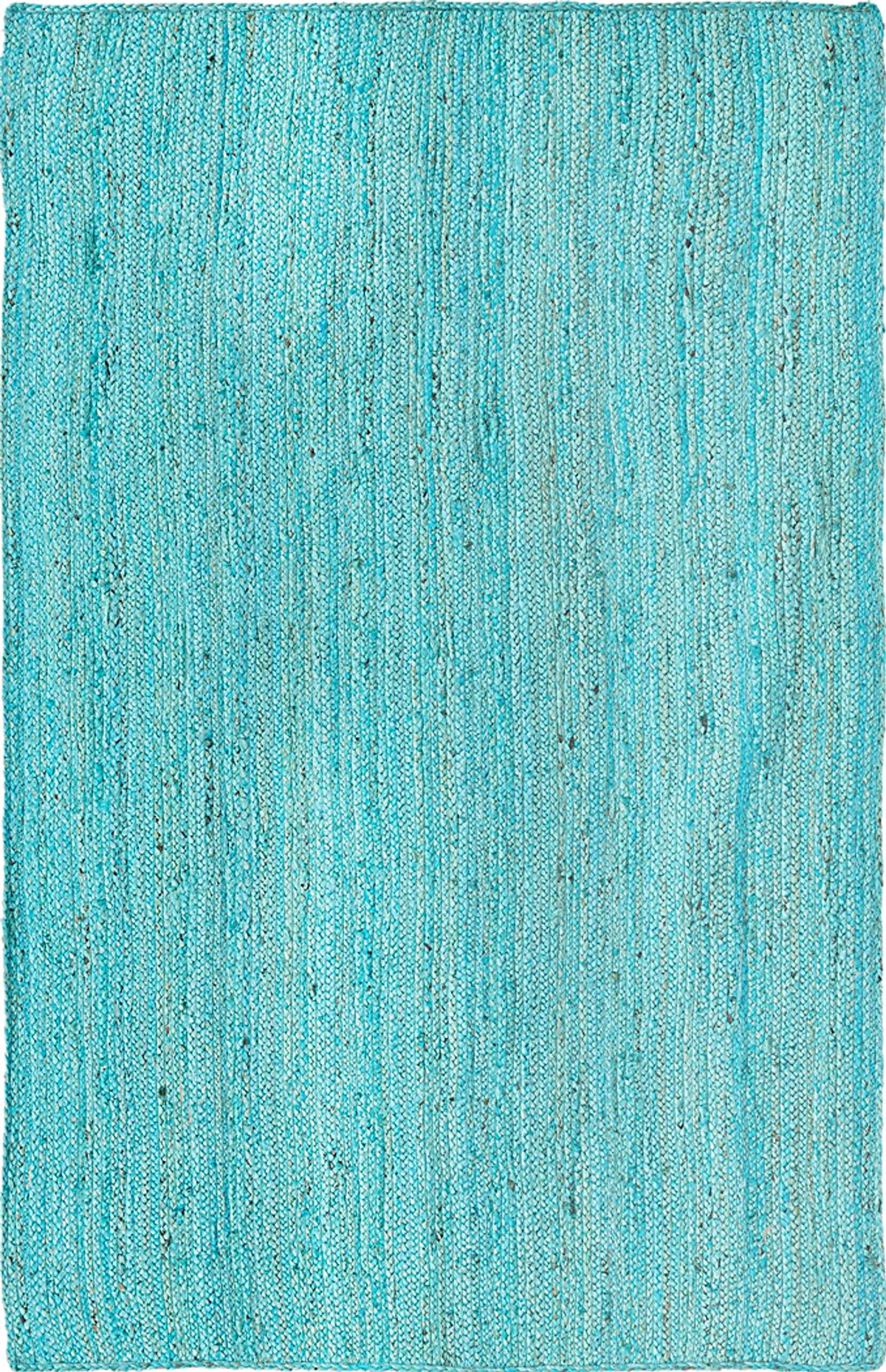 Boxwood Turquoise Blue Rugs | Rooms to Go