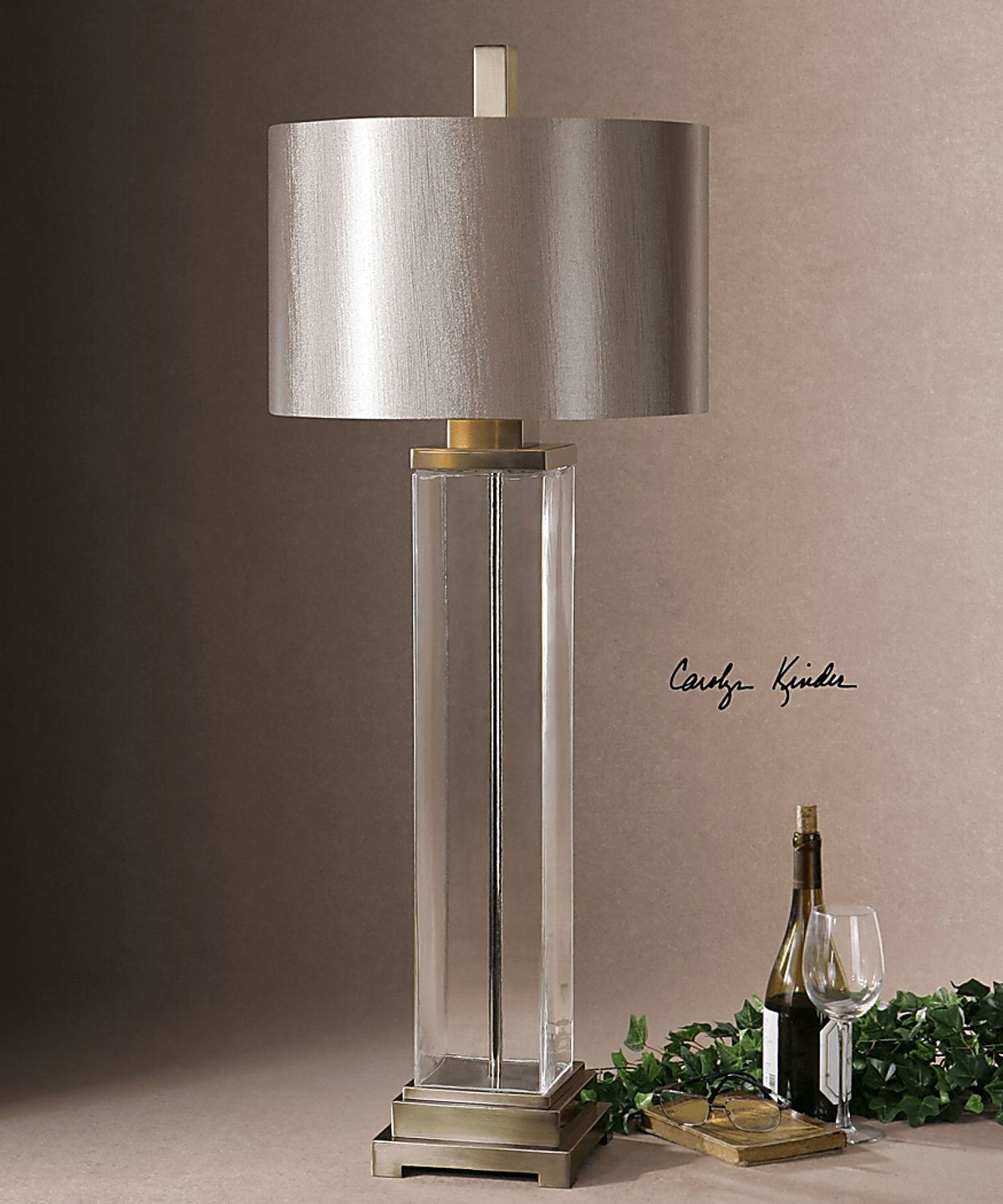 Boye Silver Gray Table Lamp | Rooms to Go