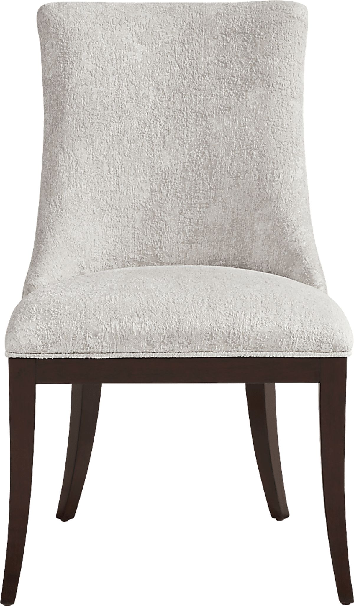 Cindy Crawford Bradbury Brown Cherry Dark Wood Light Gray Host Chair ...