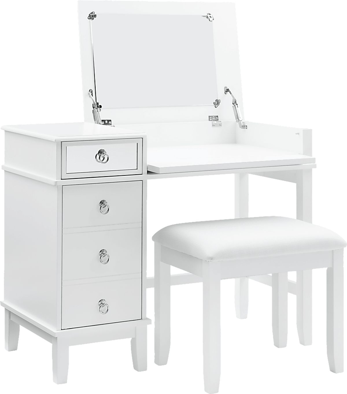 Bream White Colors,White Vanity | Rooms to Go