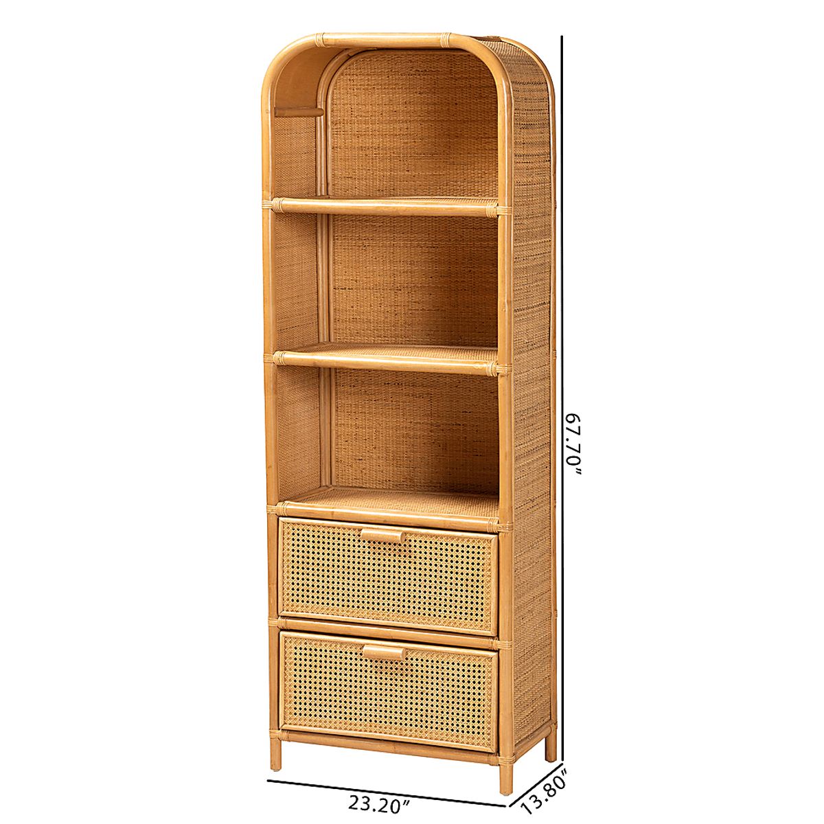 Brebati Brown Bookcase | Rooms to Go
