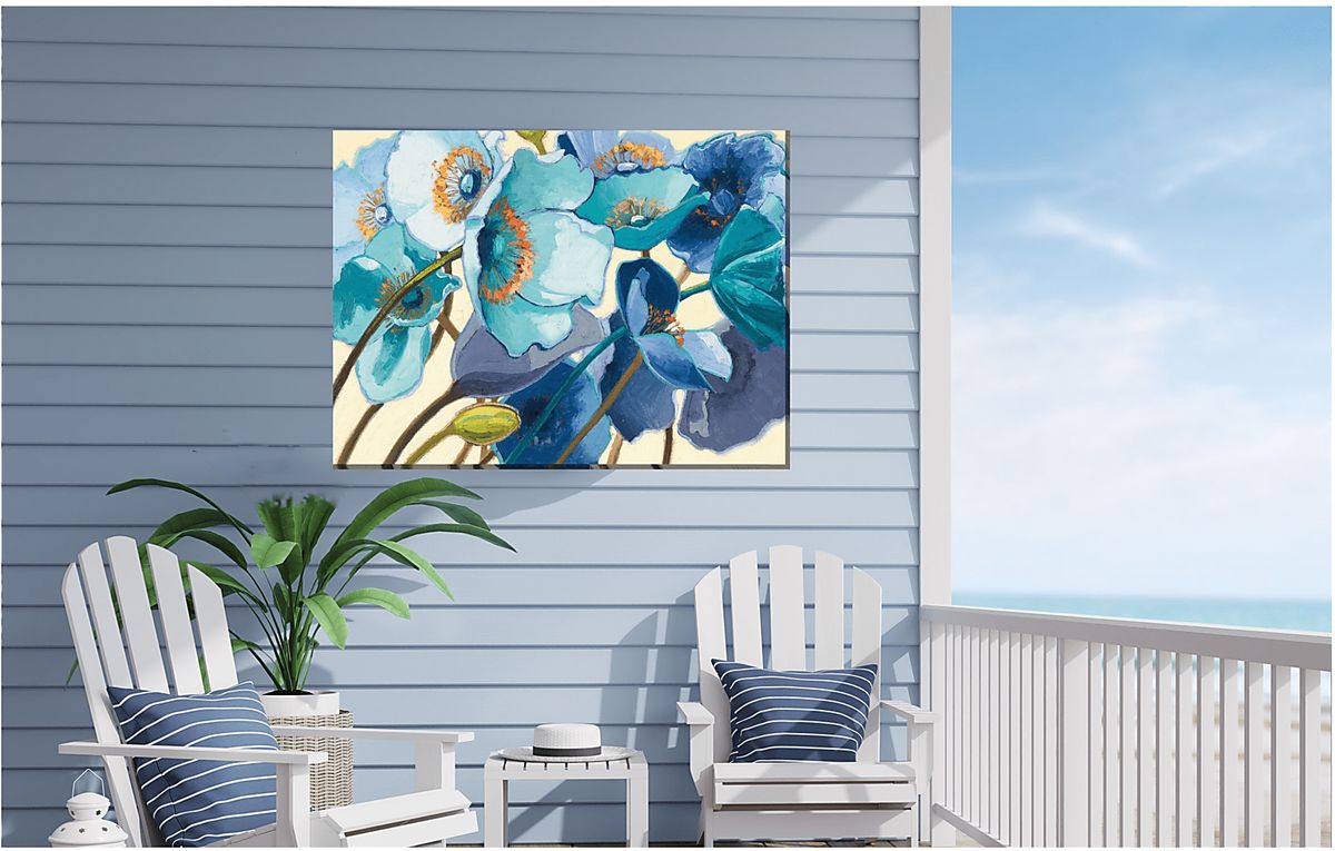 Breezy Blues Outdoor Wall Art | Rooms to Go