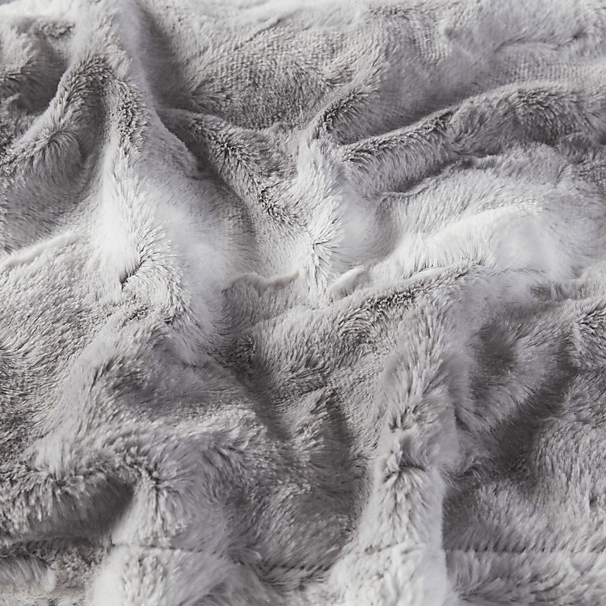 Bregenz Gray Polyester Fabric Throw Blanket | Rooms to Go