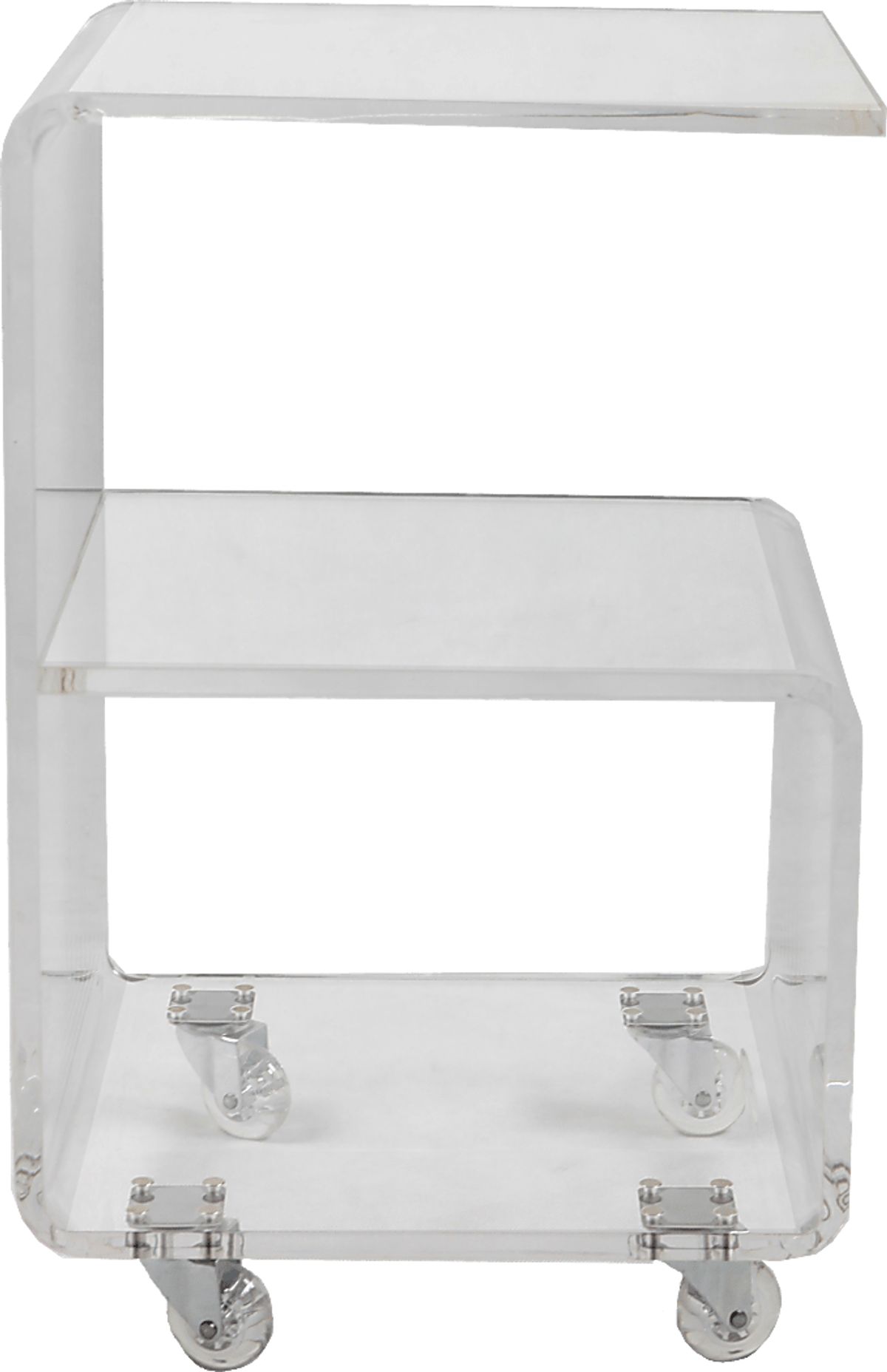 Brelino Clear White Accent Table | Rooms to Go