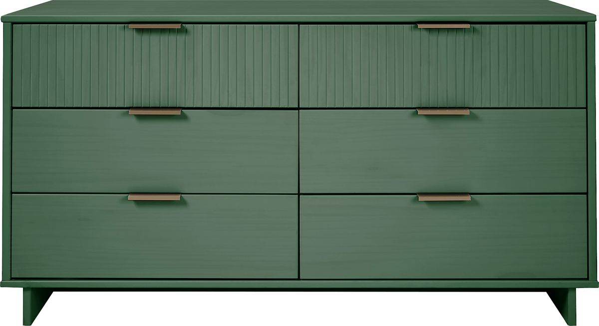 Bremmer IV Green Dresser | Rooms to Go