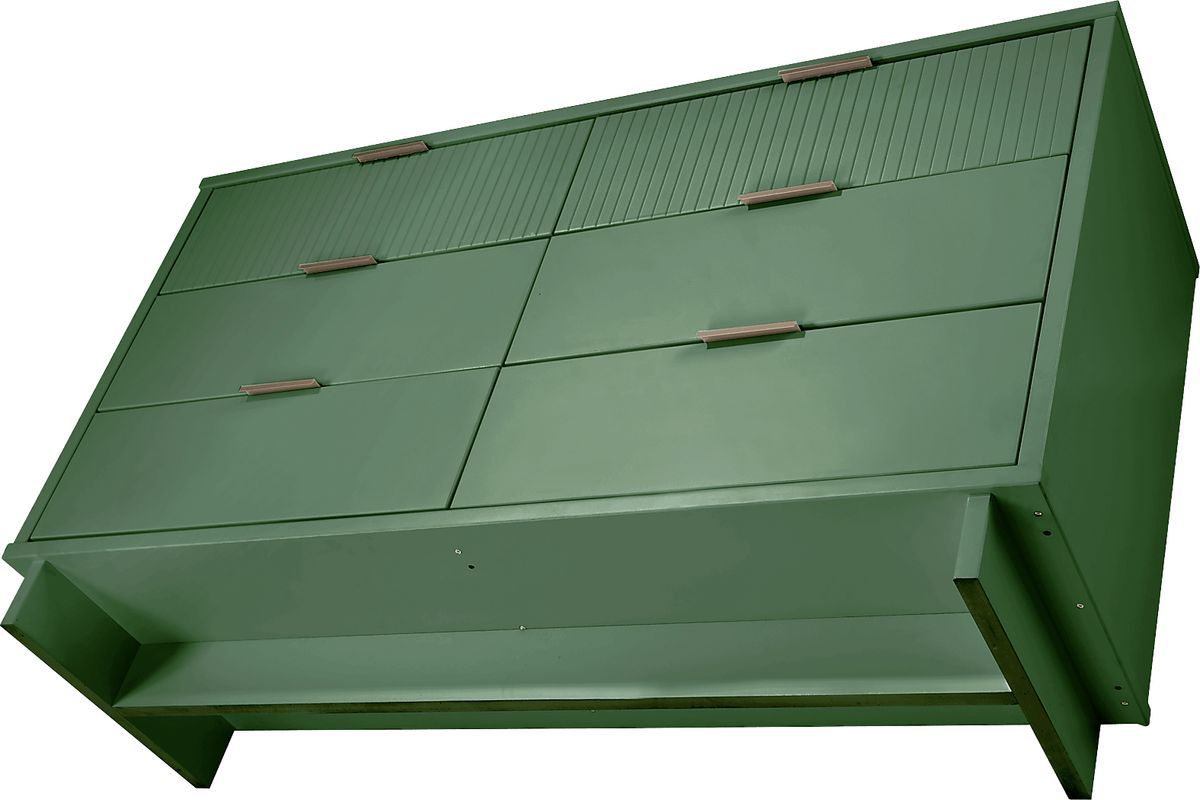 Bremmer IV Green Dresser | Rooms to Go