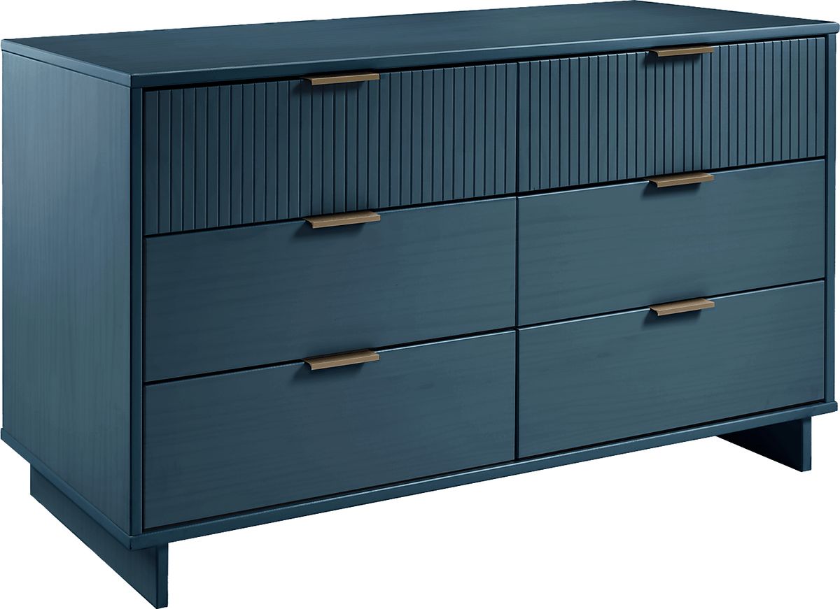 Bremmer IV Midnight Blue Dresser | Rooms to Go