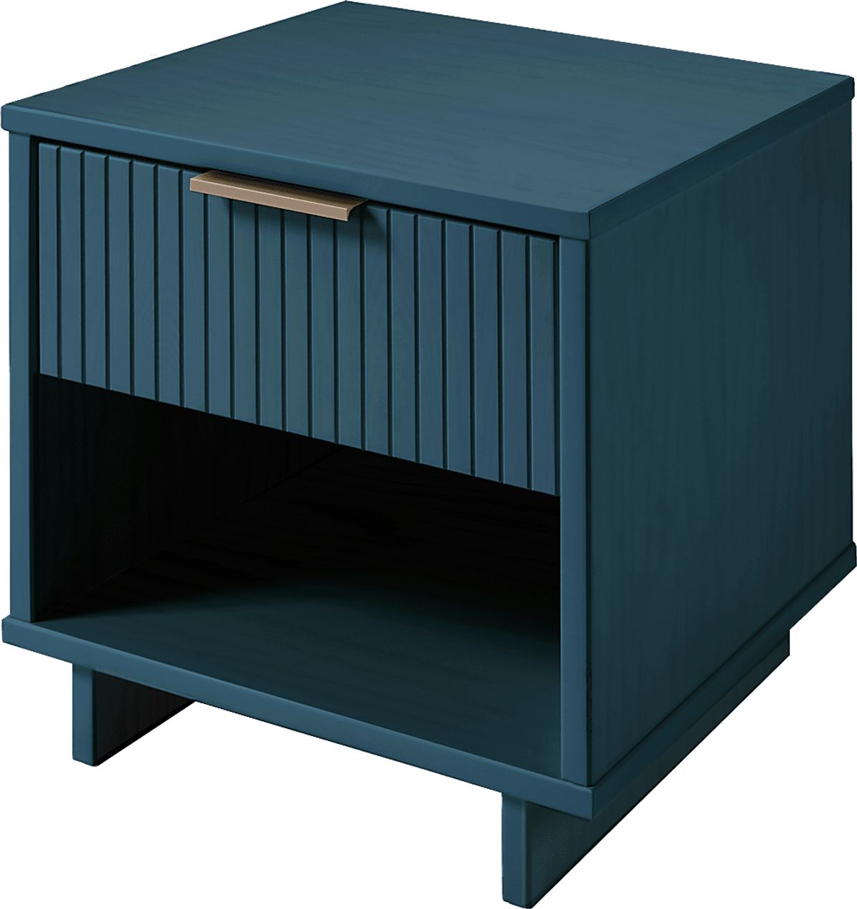 Bremmer V Midnight Blue Nightstand | Rooms to Go
