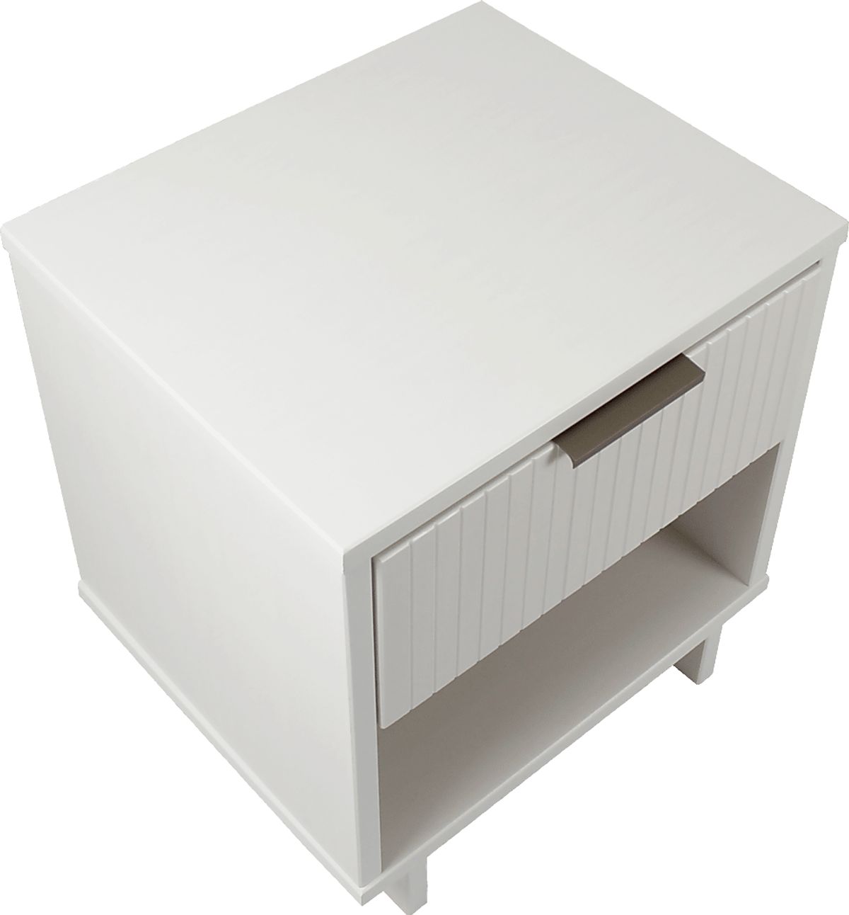 Bremmer V White Nightstand | Rooms to Go
