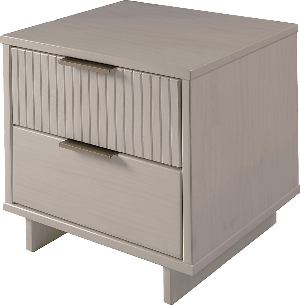 Bremmer VI Light Gray Nightstand | Rooms to Go