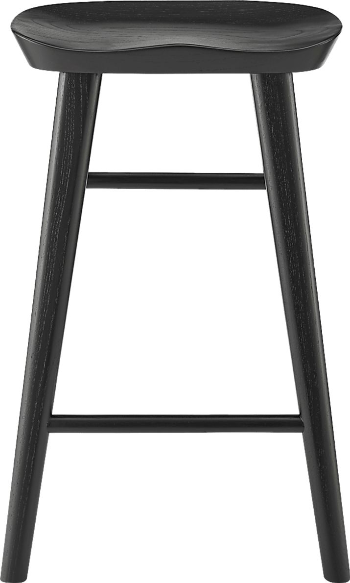 Bresland Black Counter Stool - Rooms To Go