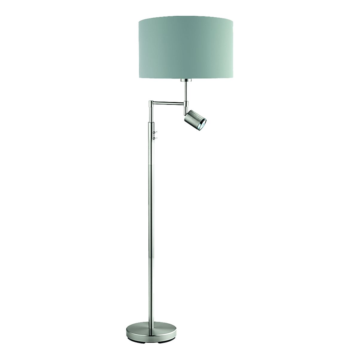 Bridleton Bay Nickel Gray Floor Lamp | Rooms to Go