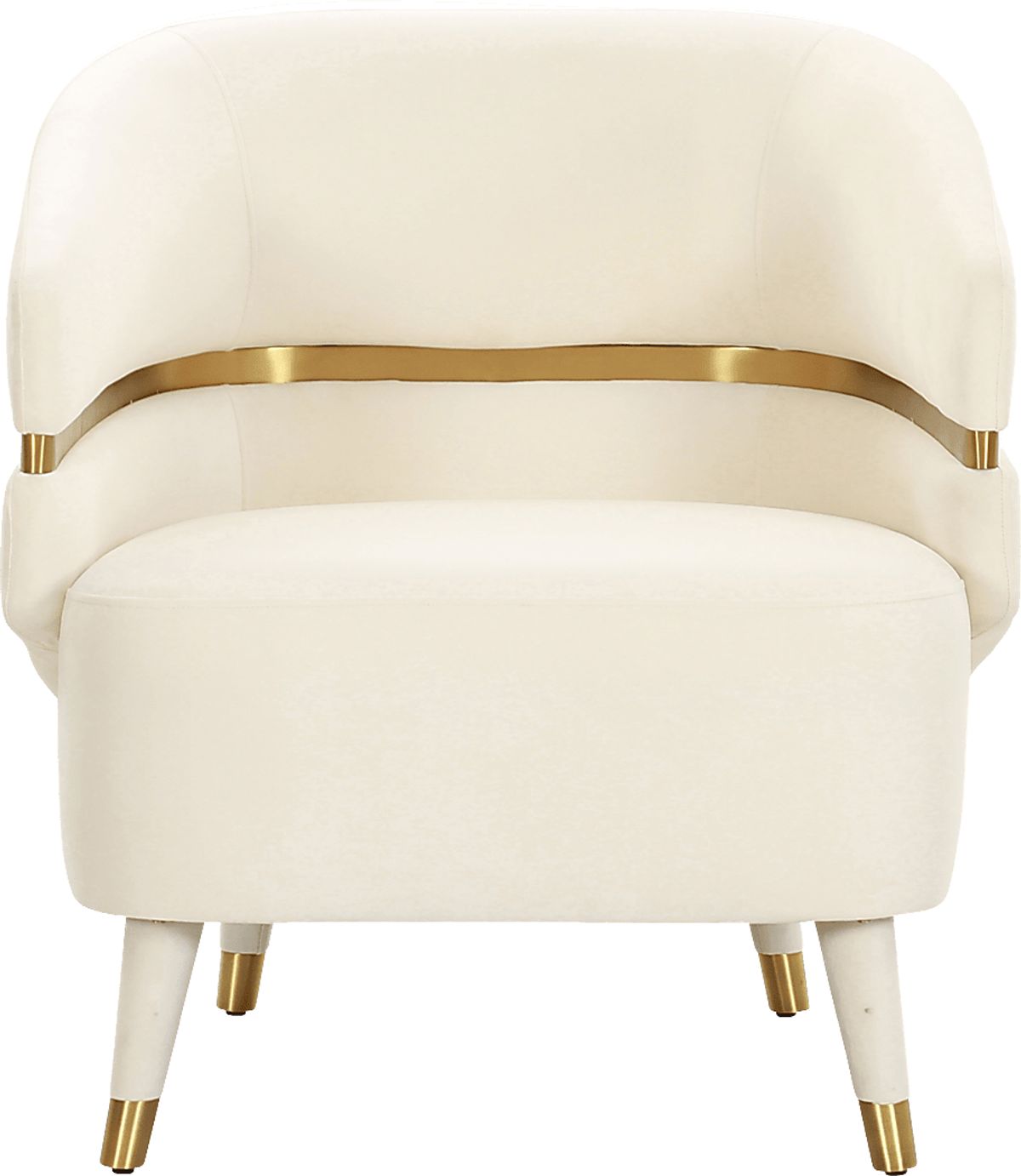 Brimer Cream Beige Polyester Fabric Accent Chair | Rooms to Go