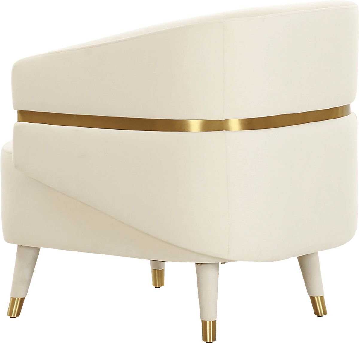 Brimer Cream Beige Polyester Fabric Accent Chair | Rooms to Go
