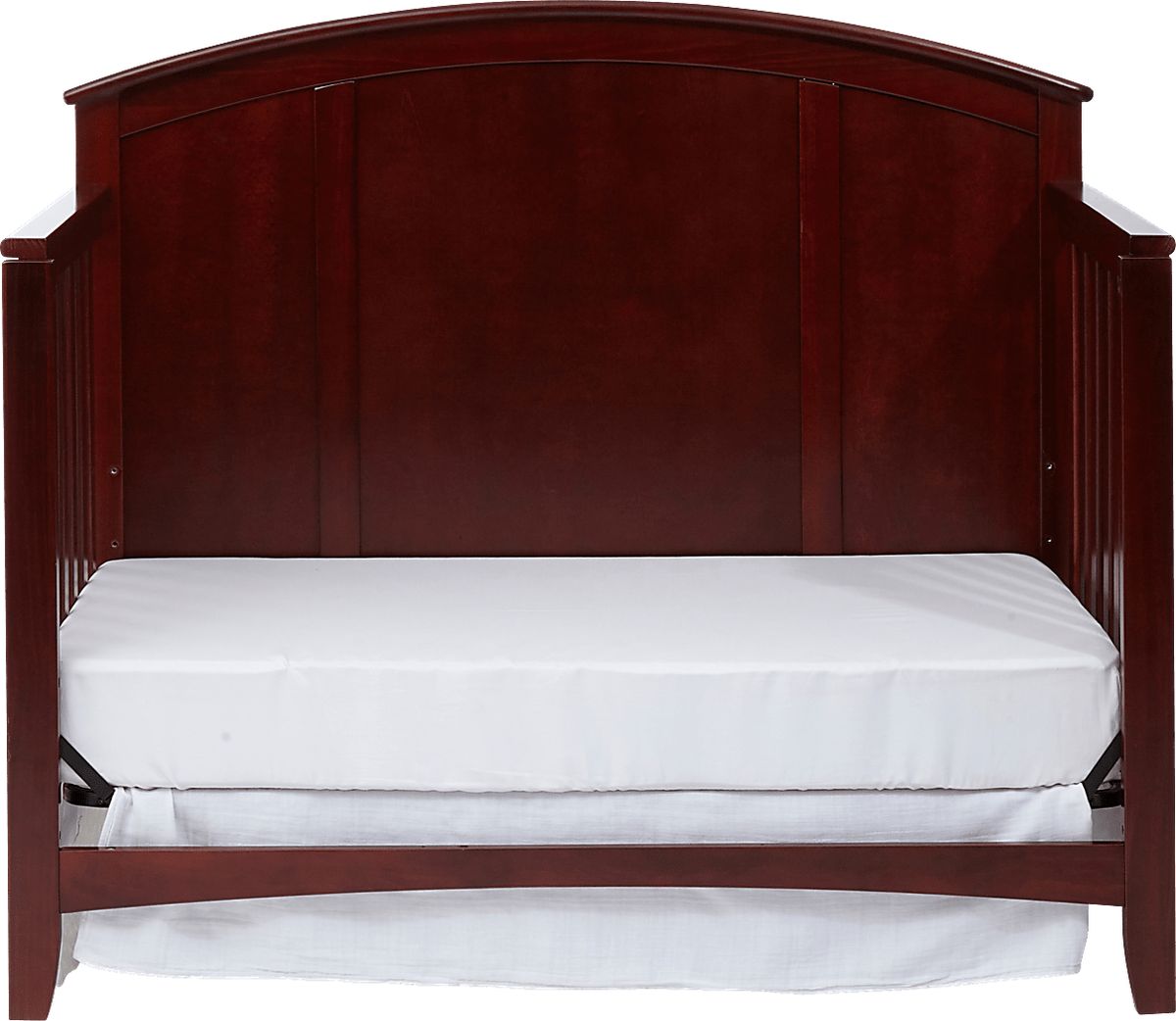 Brindley Brown Cherry Dark Wood Crib | Rooms to Go