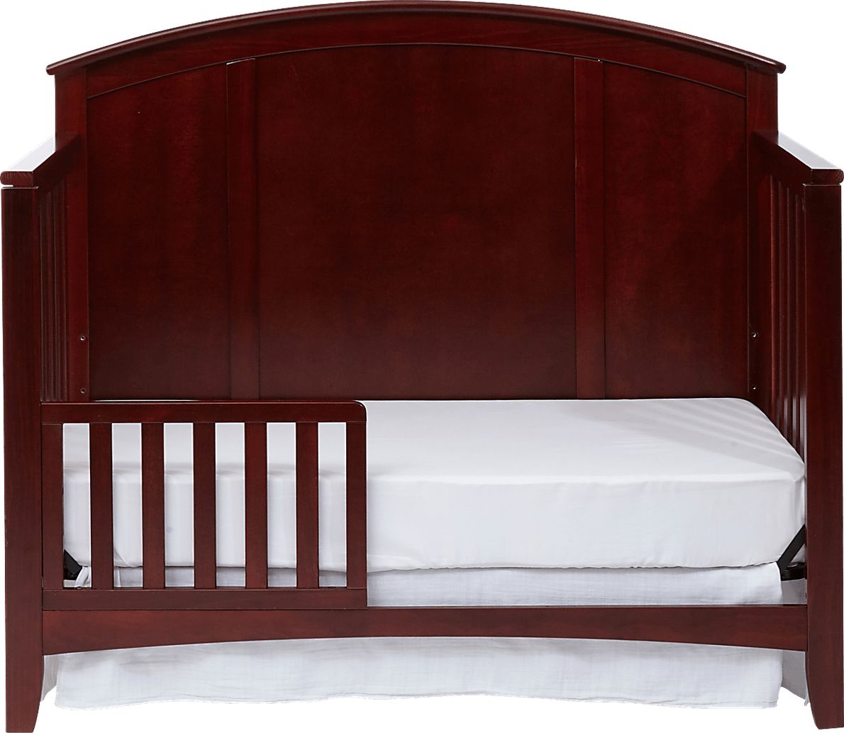 Brindley Brown Cherry Convertible Crib - Rooms To Go
