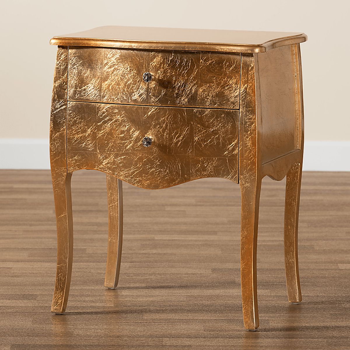 Brinkhoff II Gold Yellow Nightstand | Rooms to Go