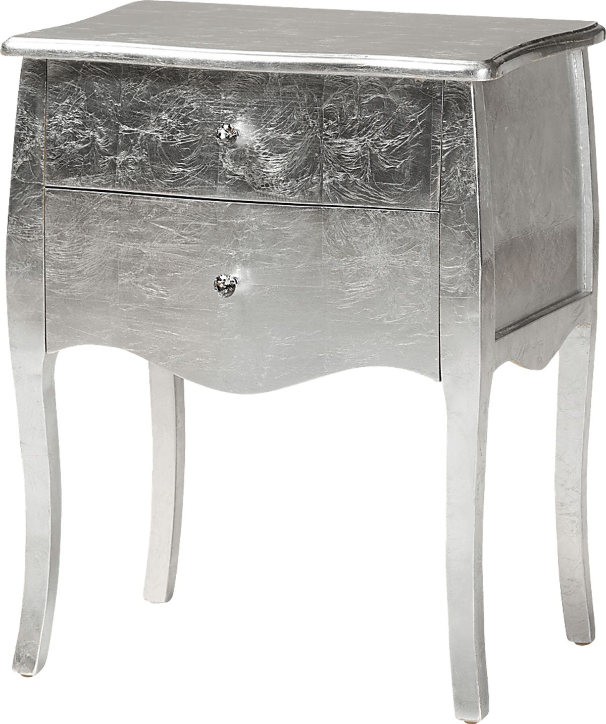 Brinkhoff II Silver Gray Nightstand | Rooms to Go