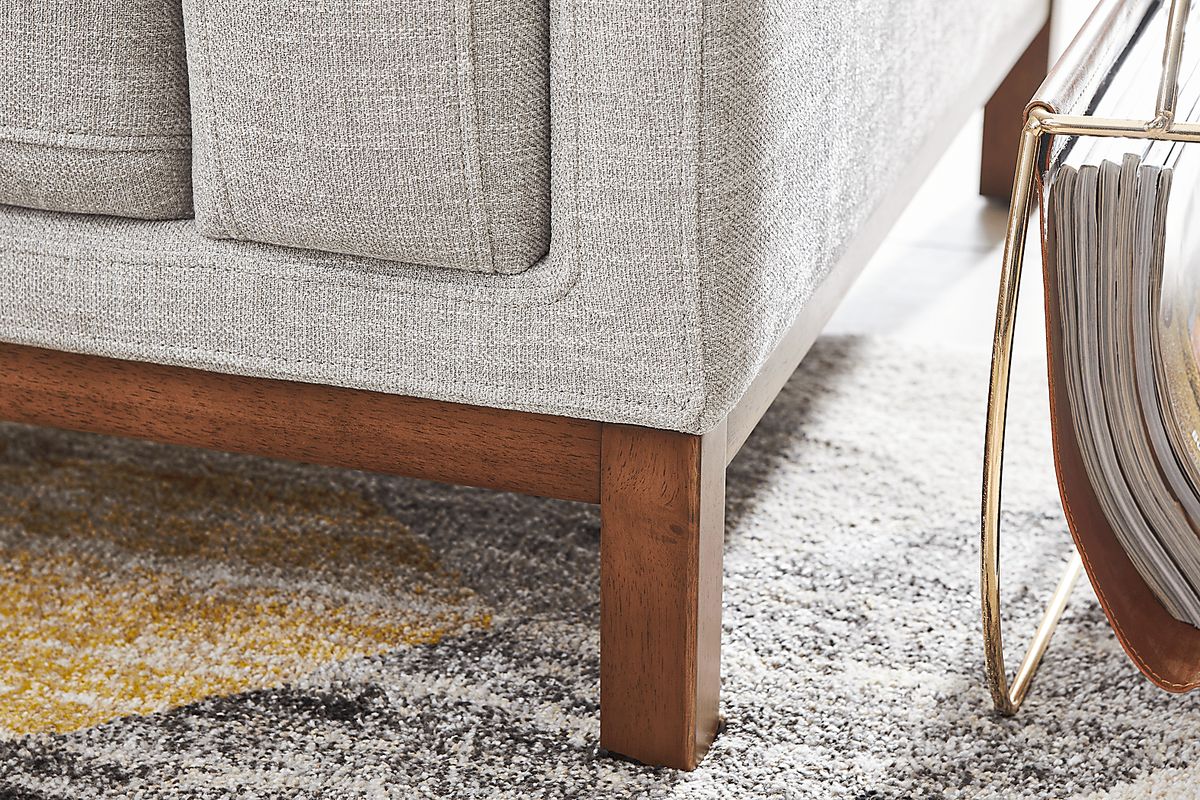 Brinkley Stone Beige Knitted Sofa | Rooms to Go