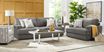 Brisbane Gray Chenille Fabric Sofa - Rooms To Go