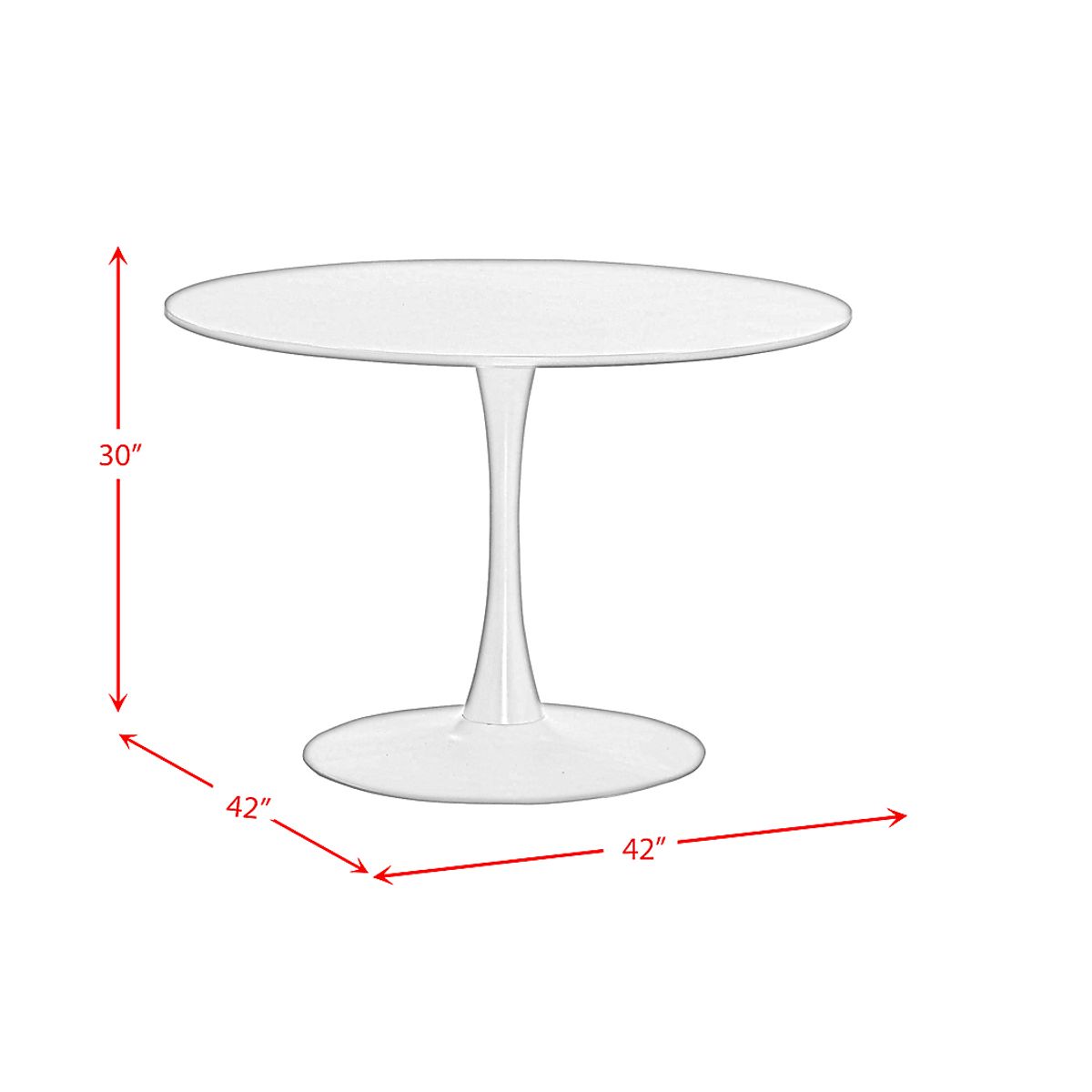 Brisco White Colors,White Dining Table | Rooms to Go