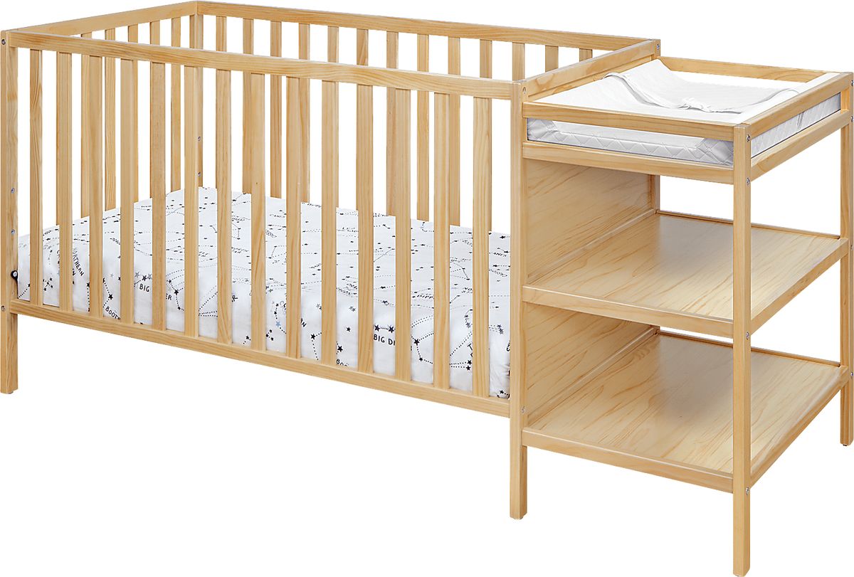 Brittinger Natural Light Wood Crib | Rooms to Go