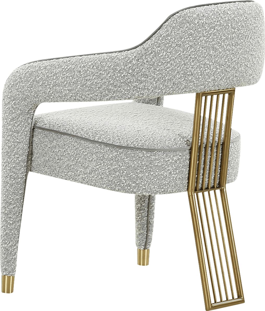 Broadalbin Gray Arm Chair - Rooms To Go